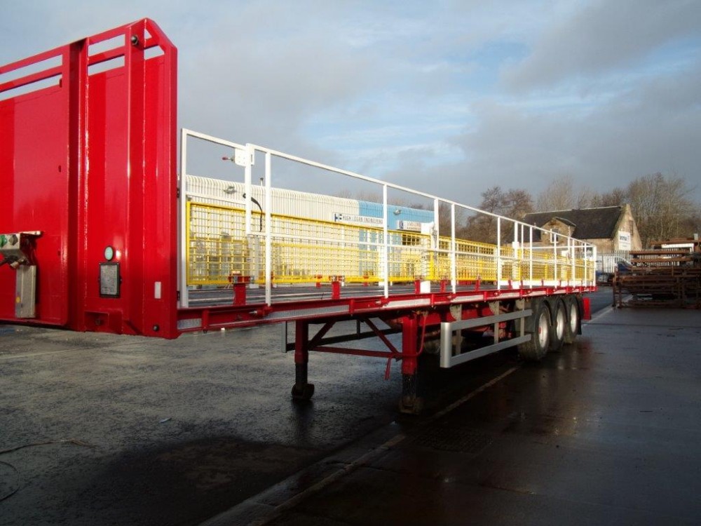 Safety Trailer Fork Lift Access